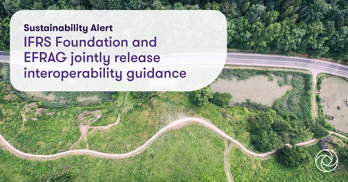 Sustainability interoperability guidance | Grant Thornton insights