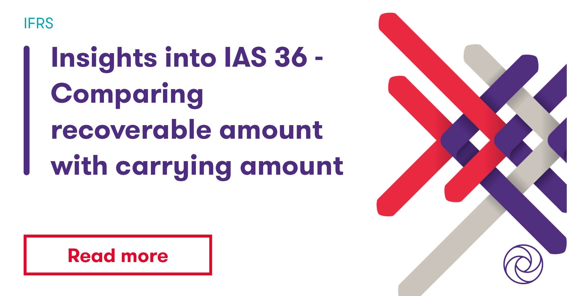 IFRS - IAS 36 - Comparing recoverable amount with carrying amount ...